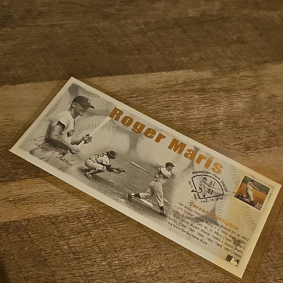 CEO Sports | Design | Roger Maris Stamped Envelope | Poshmark